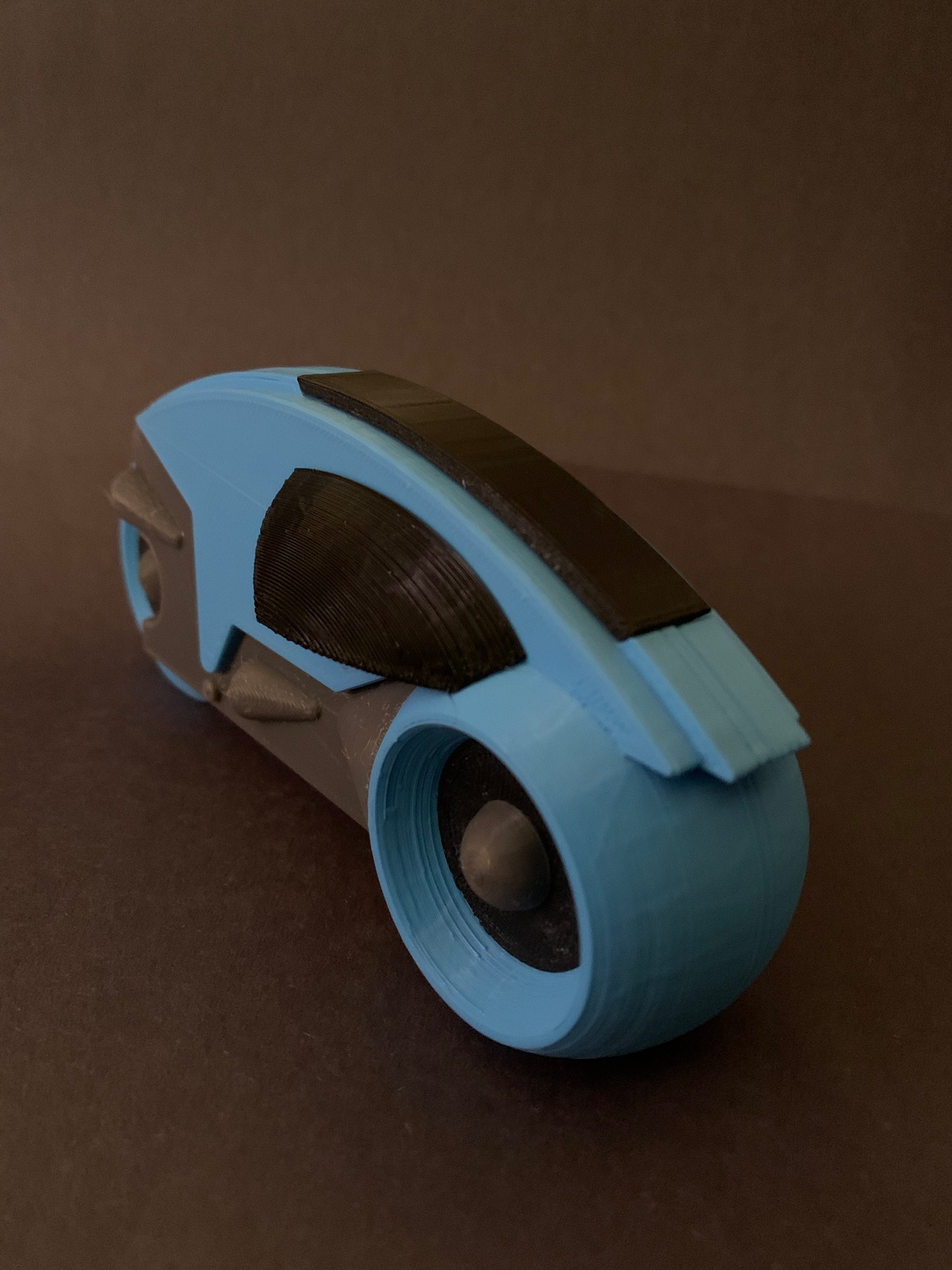 Tron Light Cycle 3D Printed Model | Etsy