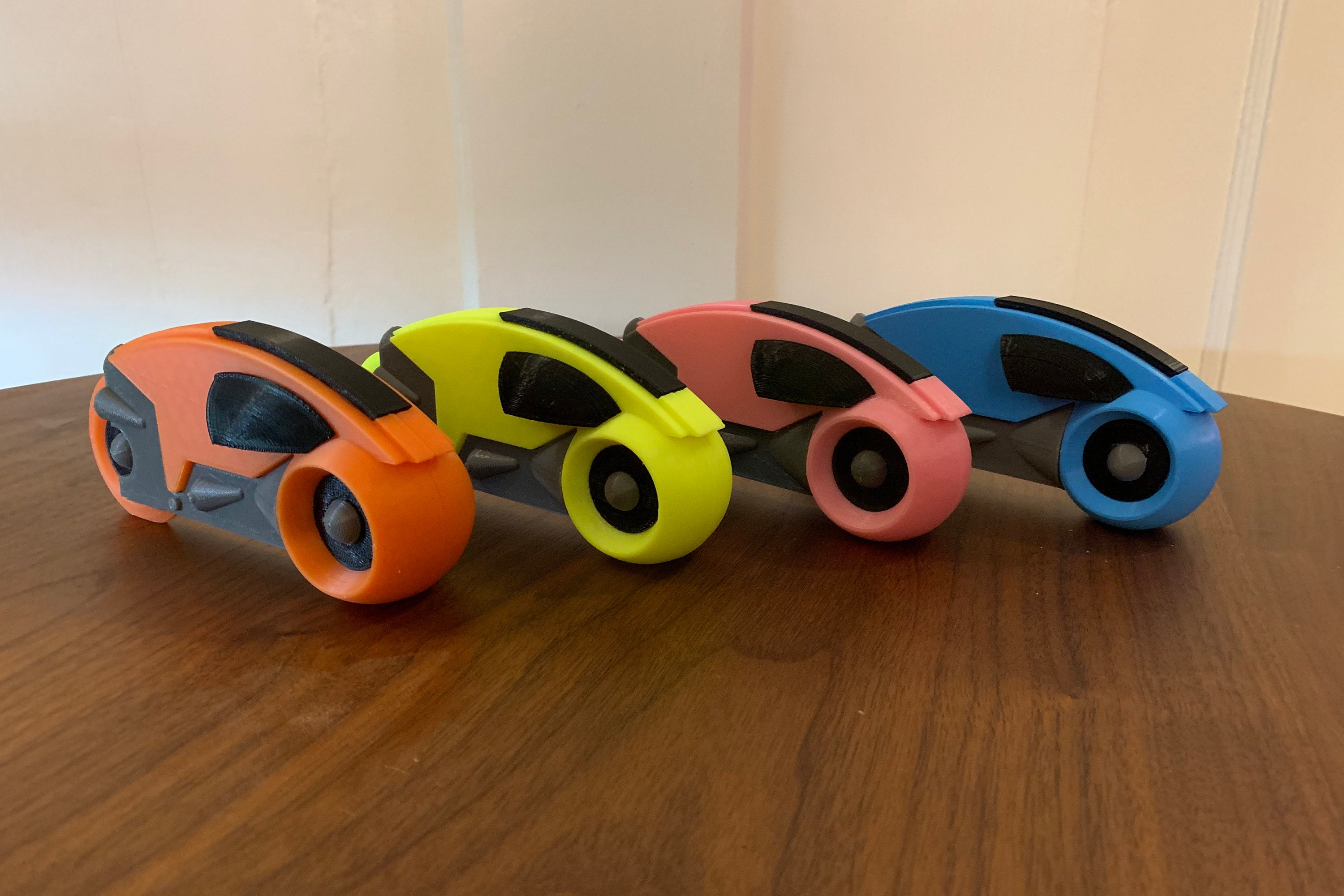 Tron Light Cycle 3D Printed Model / Multiple Colors / Original 1982 ...