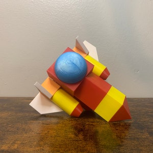 3D Printed Gummi Ship Model From Kingdom Hearts - Etsy