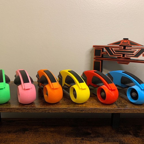 Tron Legacy Light Cycle Baton 3D Printed Model Tron Movie - Etsy