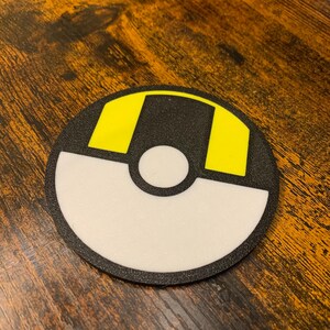 3D Printed Pokéball Coasters (set of 4) - Etsy