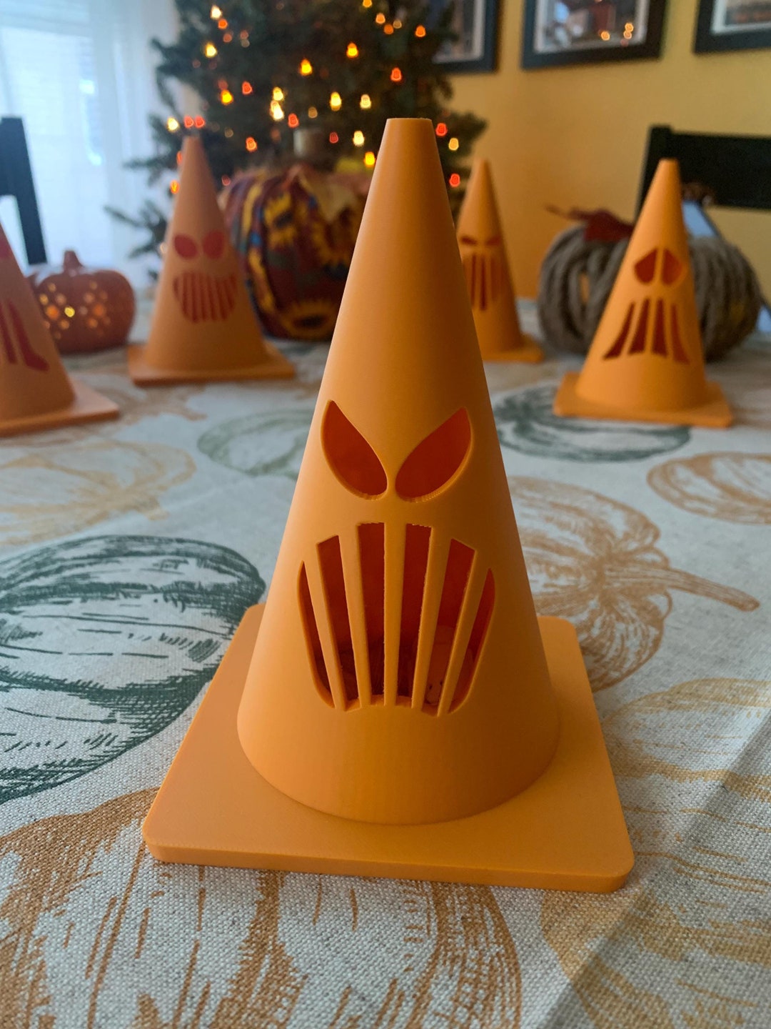 3D Printed Spooky Traffic Cones From Cars Land - Etsy