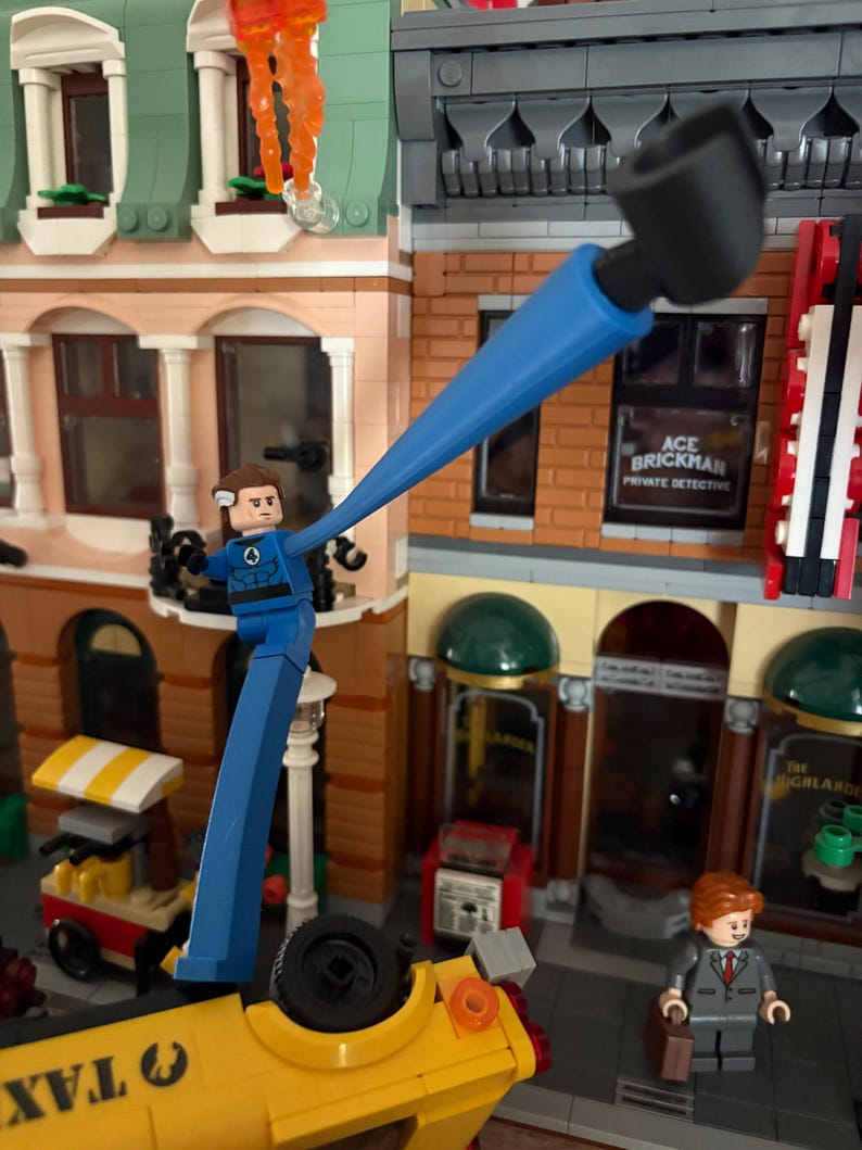 3D Printed Arm and Leg Upgrade Pack (mr. Fantastic, Ms. Marvel, Plastic ...