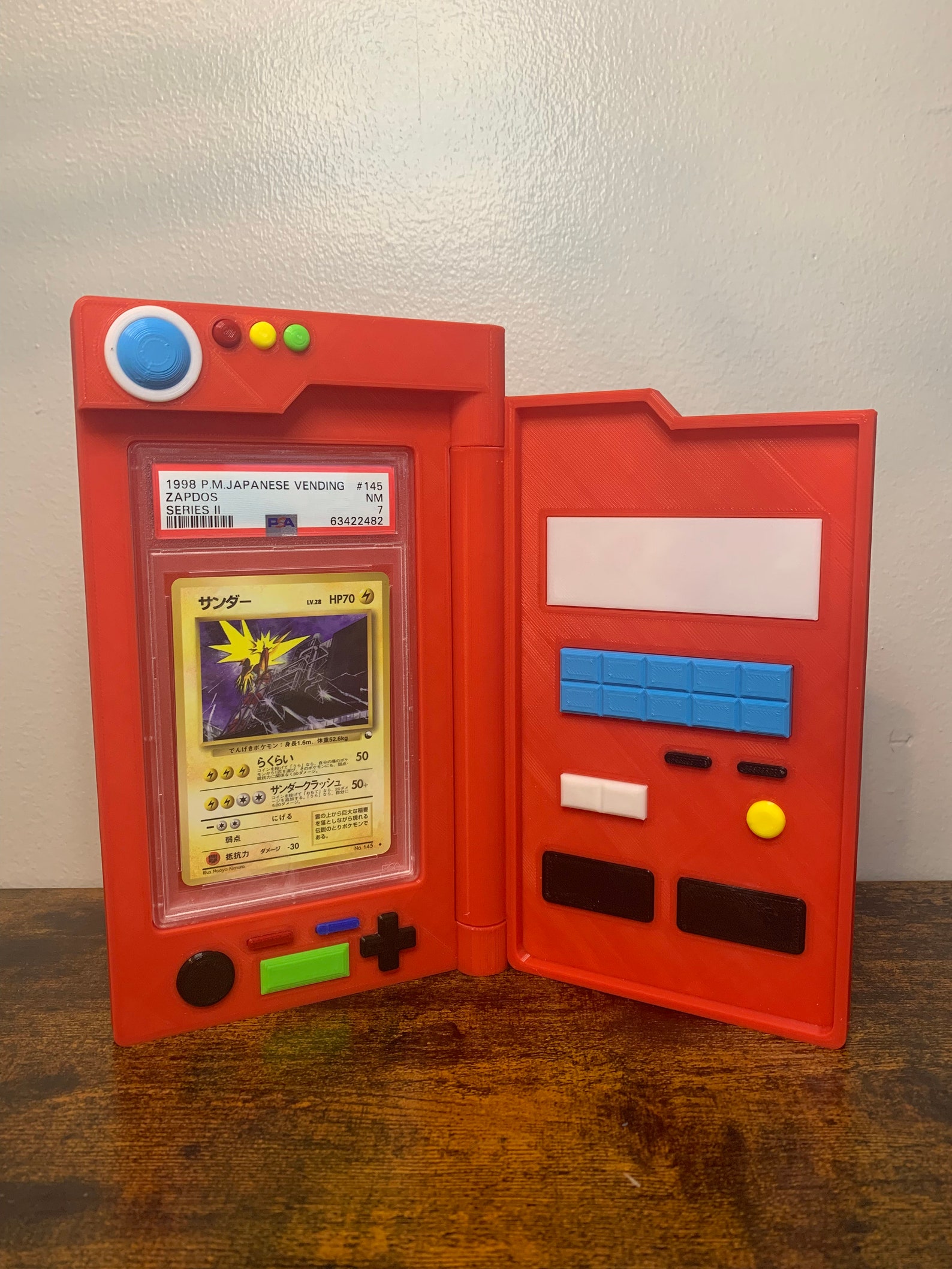 3D Printed Graded Card Pokédex Display Case - Etsy