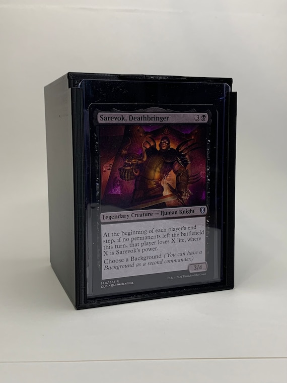 3D Printed Magic the Gathering Commander Deck Box comes With - Etsy