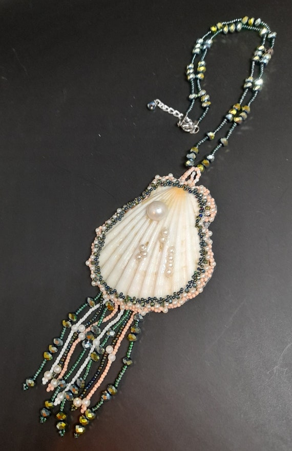 Necklace Handmade Sea Shell JewelleryJewelry | Etsy