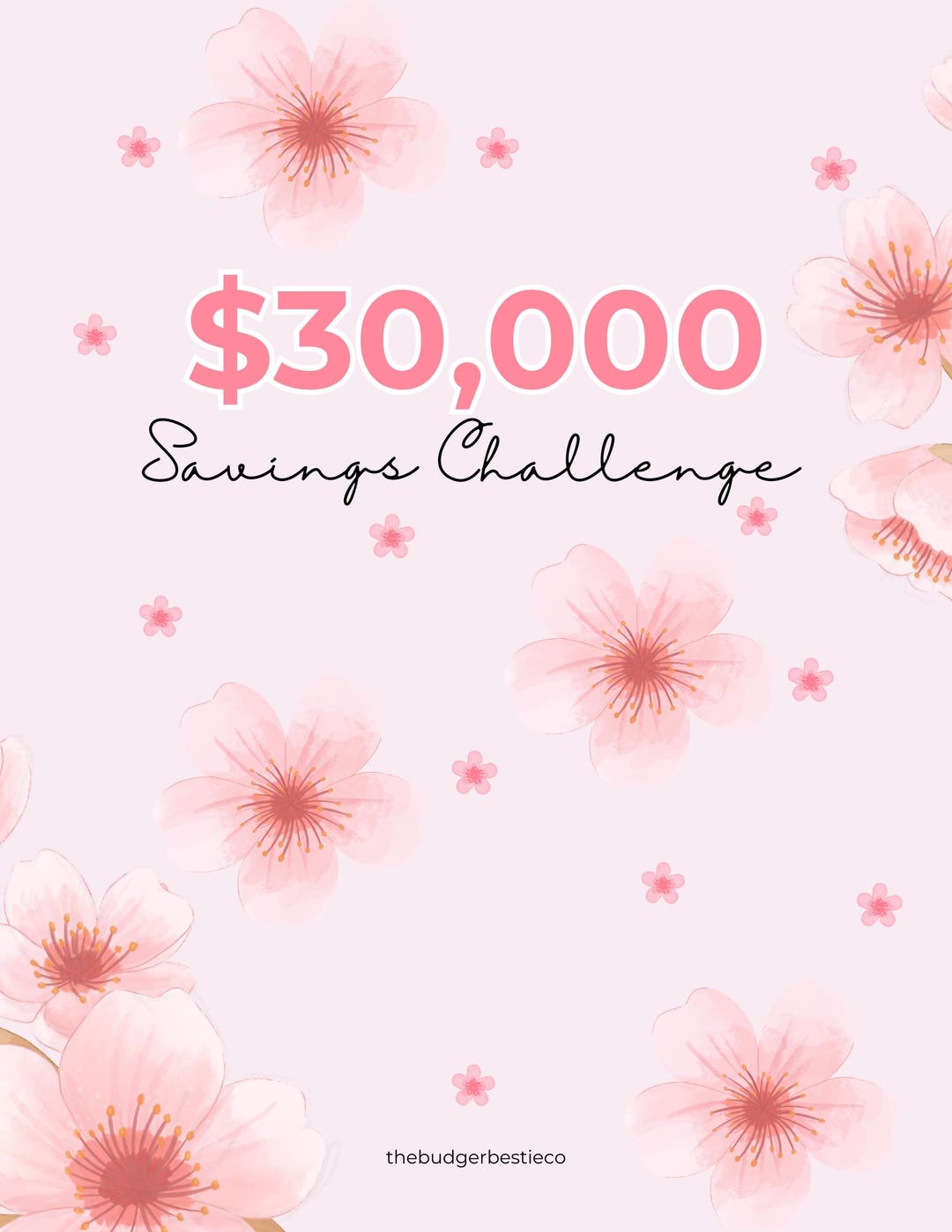 Digital 30k Envelope Savings Challenge Goodnotes PDF Notability ...