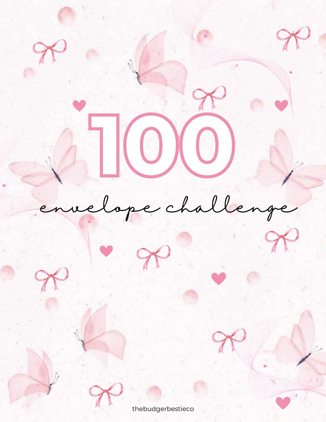 5,050 100 Envelope Digital Beginner Savings Challenges Goodnotes PDF ...