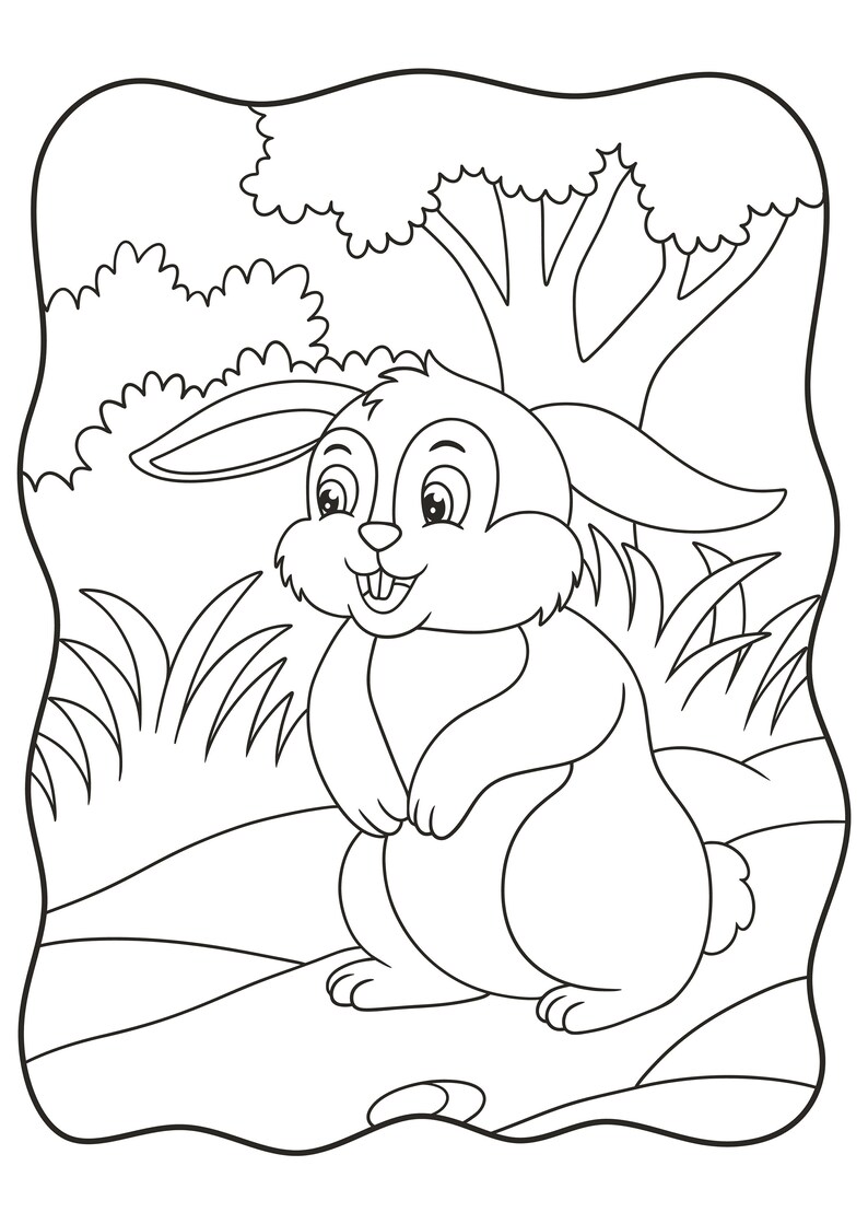 50 Animals Coloring Pages for Kids: Preschool Kindergarten (PDF) - Etsy