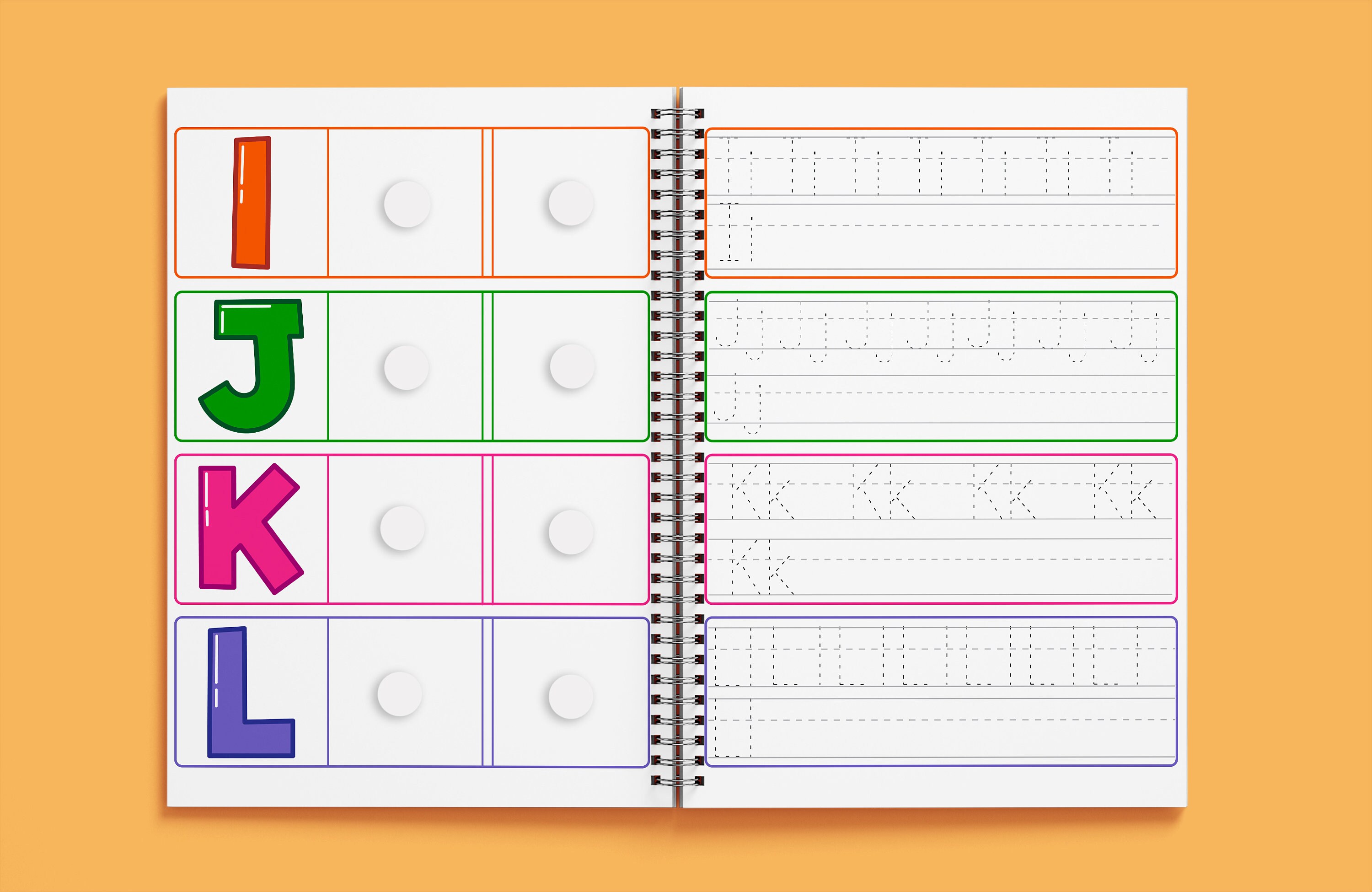 Alphabet Busy Book, Beginning Sounds Picture Matching Worksheet ...