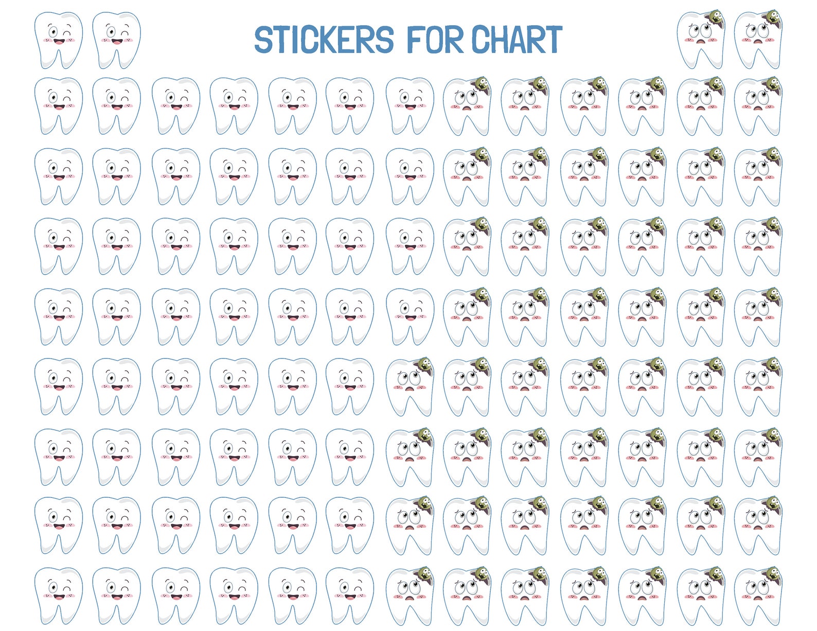 Monthly Brushing Checklist, Toothbrush Schedule, Kids Routine ...