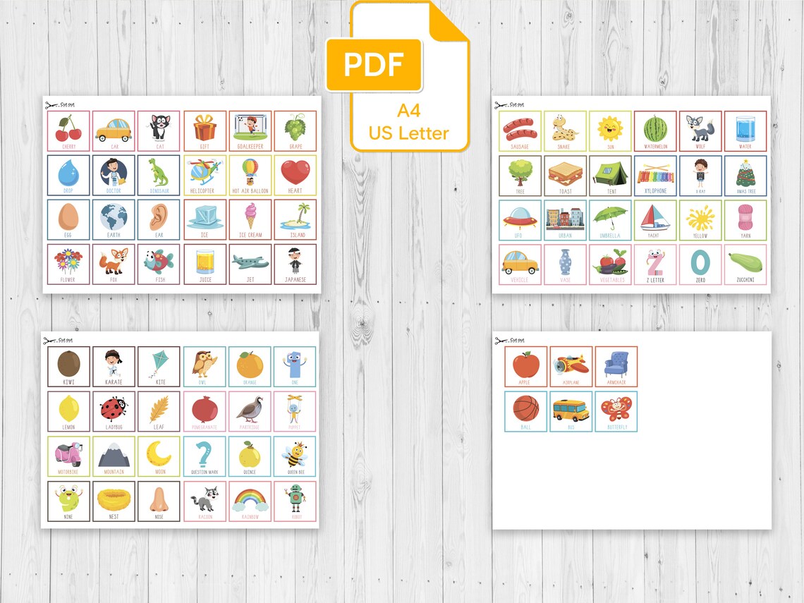 Alphabet Sorting Activity Educational Material PDF | Etsy