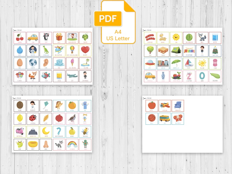 Alphabet Sorting Activity, Educational Material, PDF Printable ...