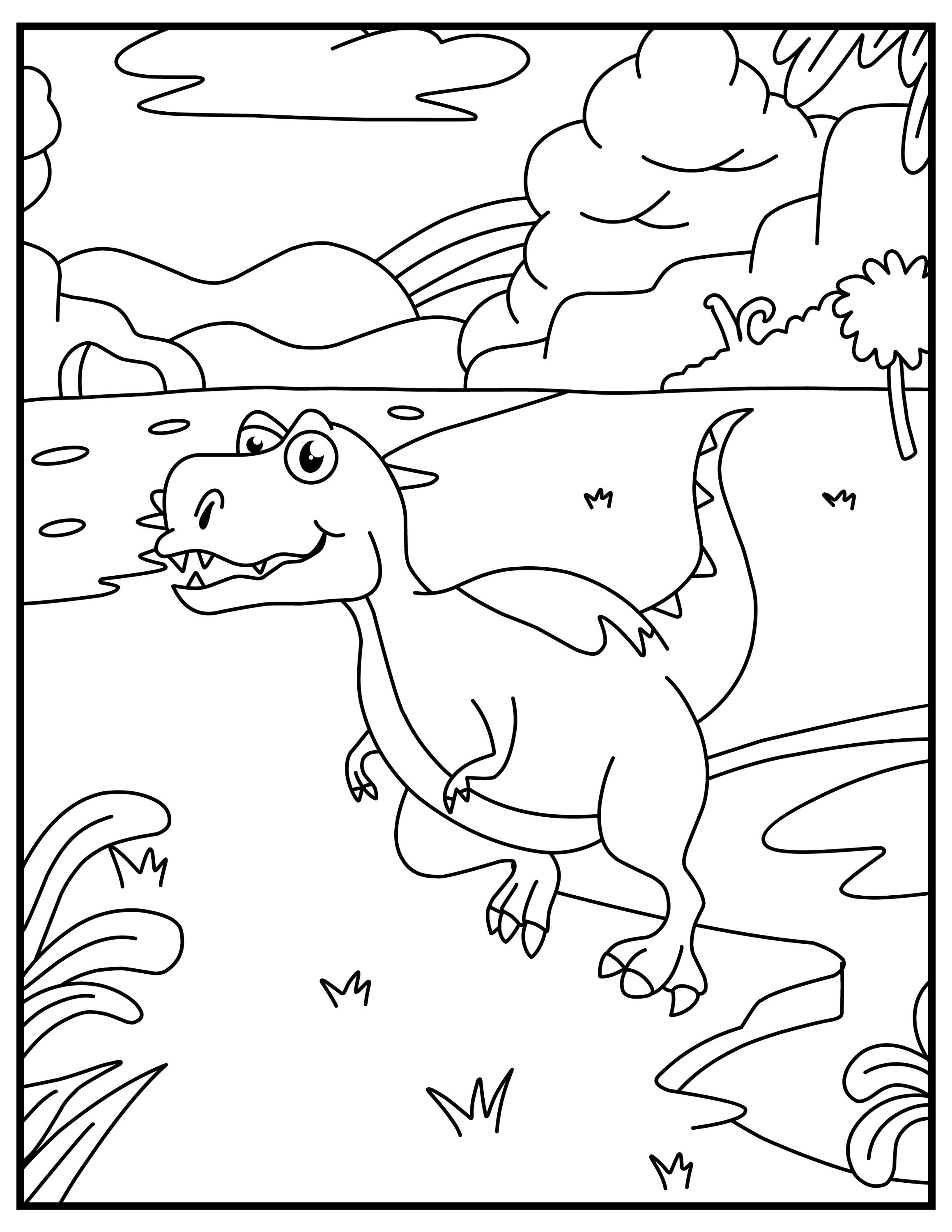 Dino Alphabet, DINOSAUR Worksheets, Trace and Color, Trace Alphabet ...