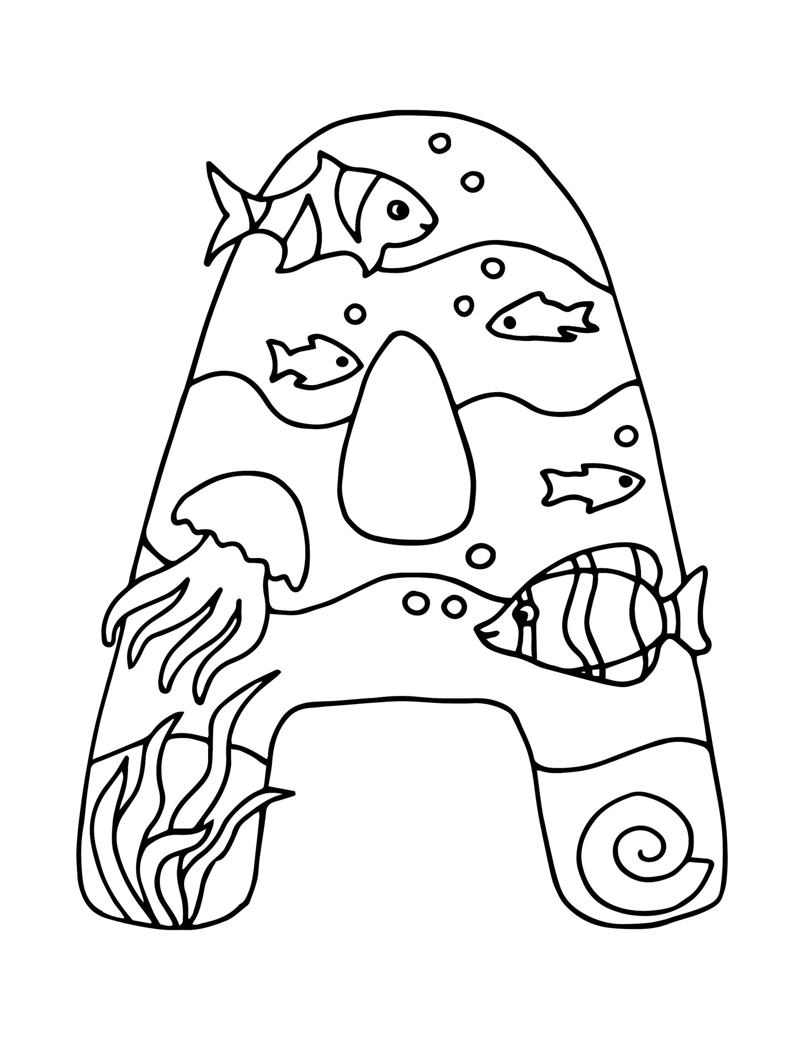 Easy Coloring Pages - Etsy