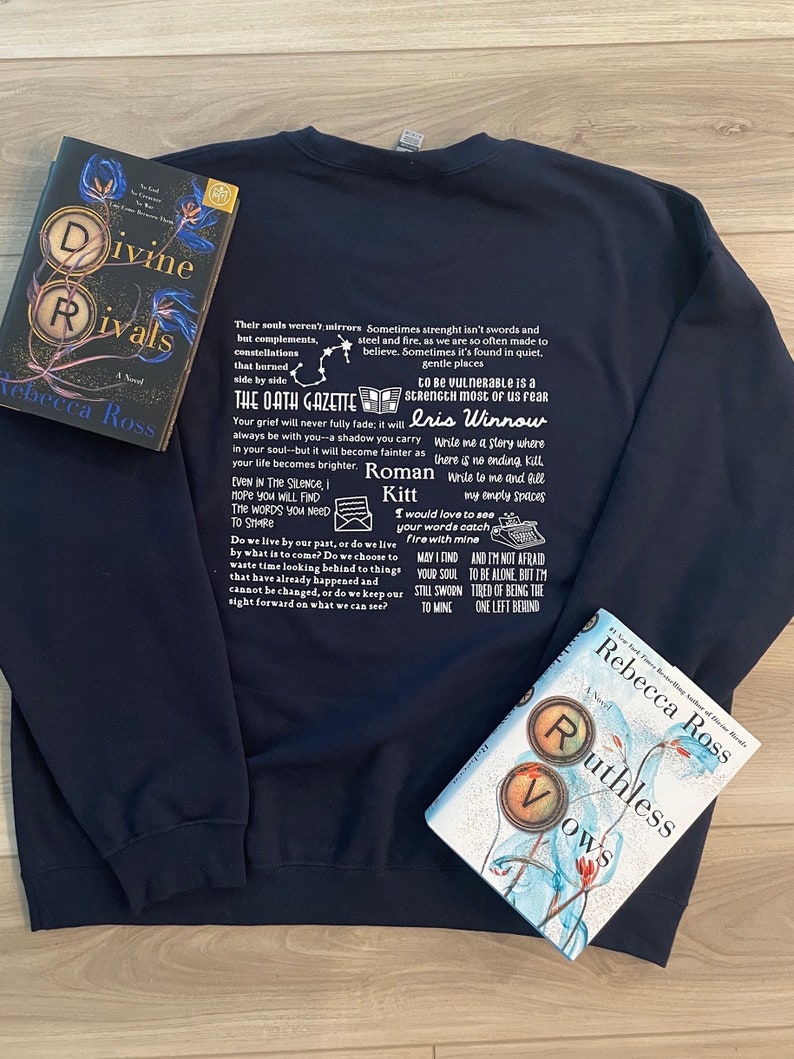 READ DESCRIPTION. Divine Rivals and Ruthless Vows by Rebecca Ross Book ...