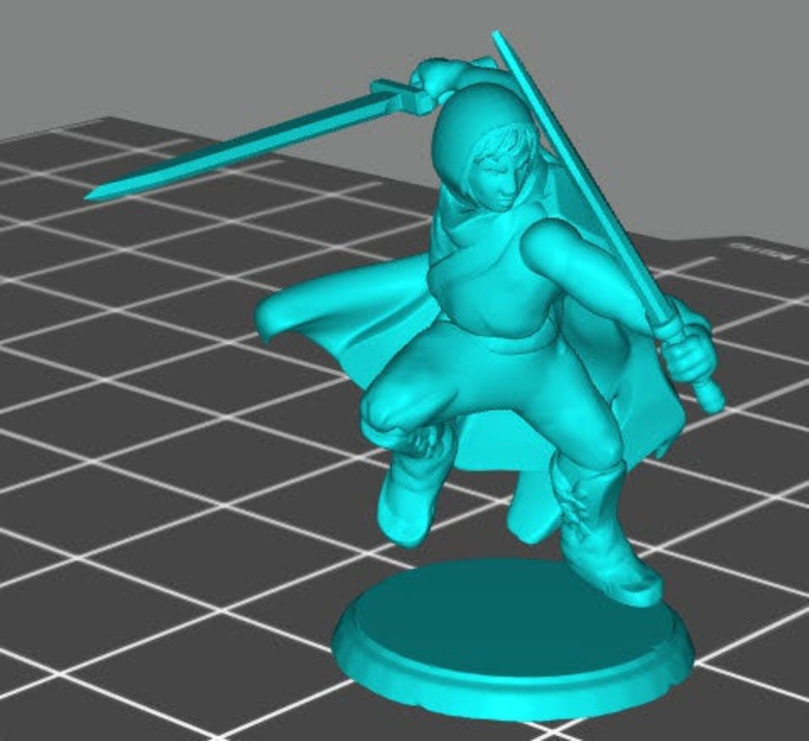 Rogue Miniature DND | Etsy