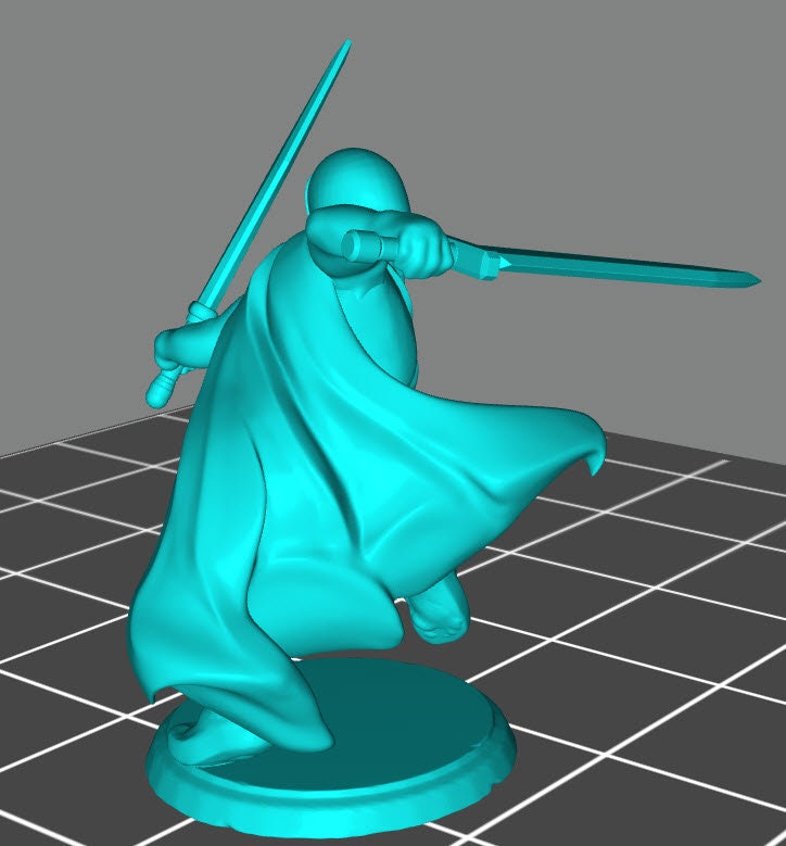 Rogue Miniature DND | Etsy