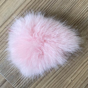Candy Pink Faux Fur Classic 5 Row Jacket Custom Shade - Etsy UK