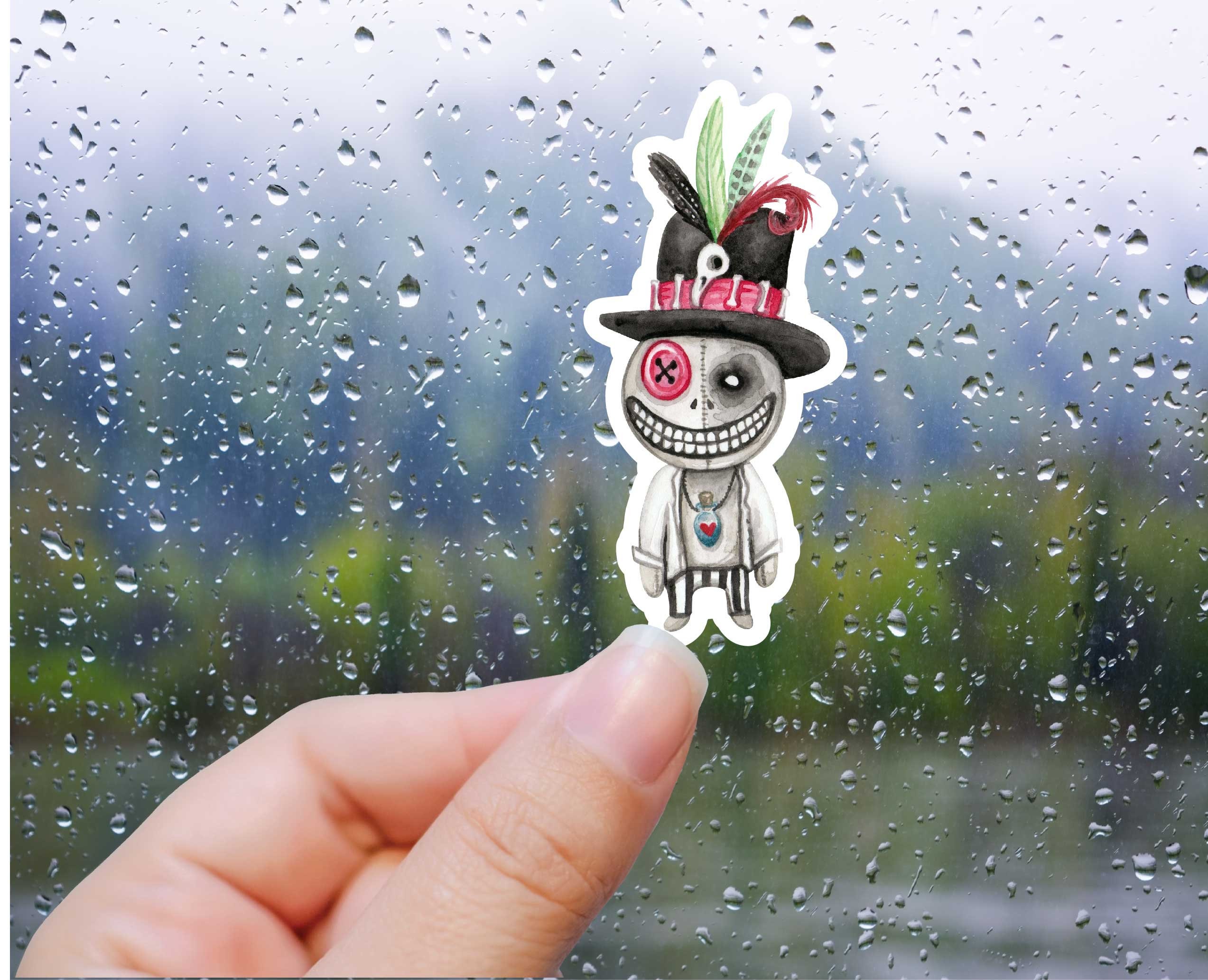 Voodoo Doll Sticker Voodoo Sticker Halloween Sticker Voodoo - Etsy