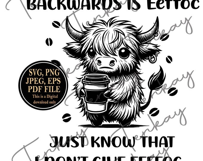 Eeffoc Coffee Mug. Coffee Spelled Backward is EEFFOC. Funny Coffee Life ...