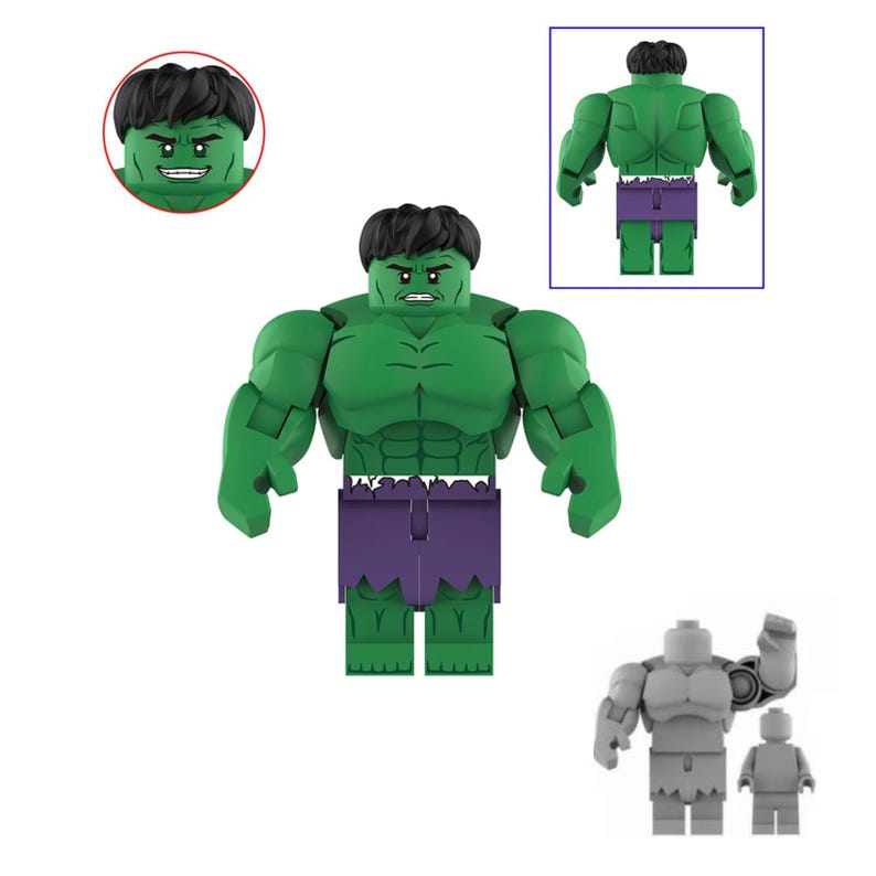 The Incredible Hulk Marvel Big Fig - Etsy