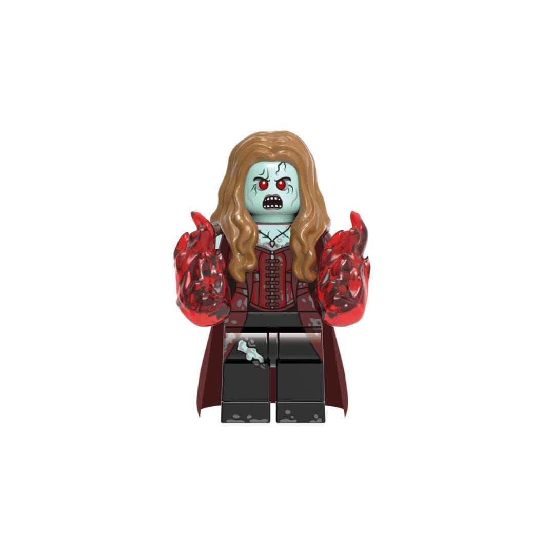 Zombie Scarlet Witch Marvel Zombies (2025) Minifigure - Etsy