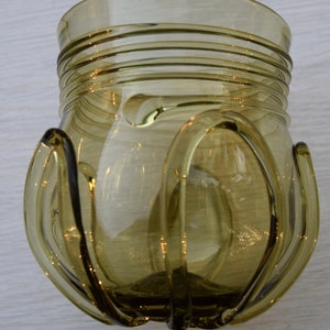 CLAW BIRKA BEAKER Handmade Historic Glass Replica Viking Age - Etsy