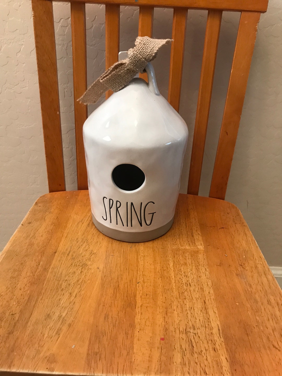 Rae Dunn “spring” Birdhouse - Etsy