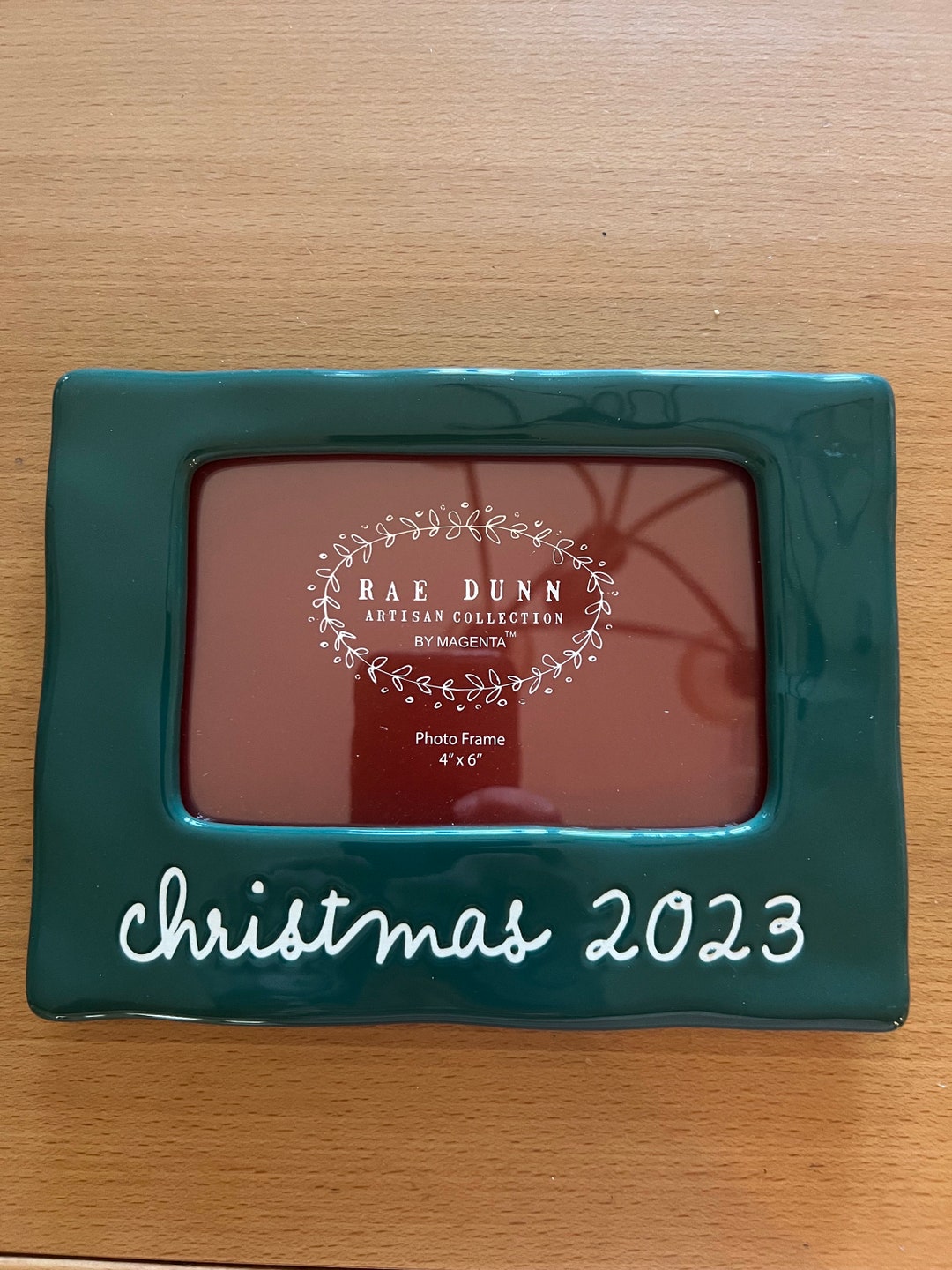 Rae Dunn Green christmas 2023 Frame - Etsy