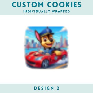 PAW PATROL THEMED Custom Cookies | Chase, Marshall, Skye | Kids ...