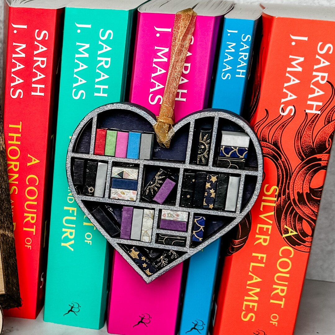 ACOTAR Night Court Themed Bookcase, Mini Bookcase, Booktok Gift ...
