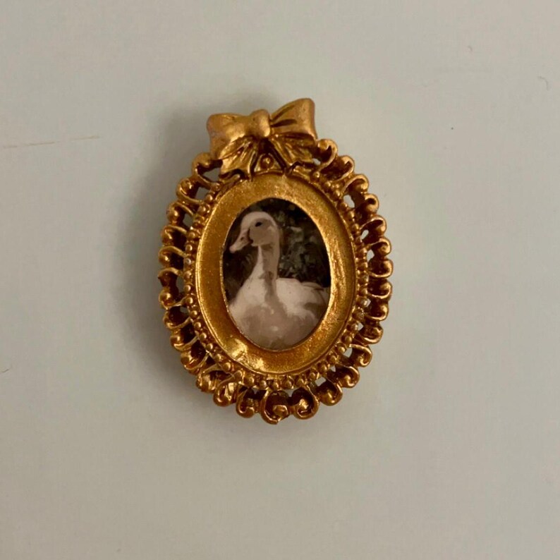 Handmade Mini Gold Famed Vintage Paintings/fridge Magnets - Etsy