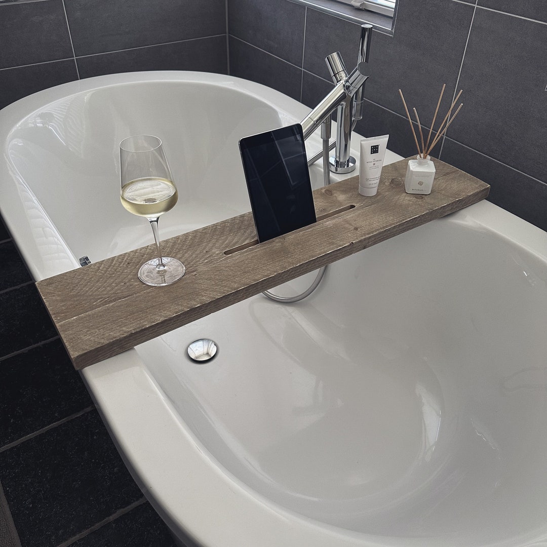 Maison DAM - Bath Board Old Brown Wood, Trend, Handmade, High Quality ...