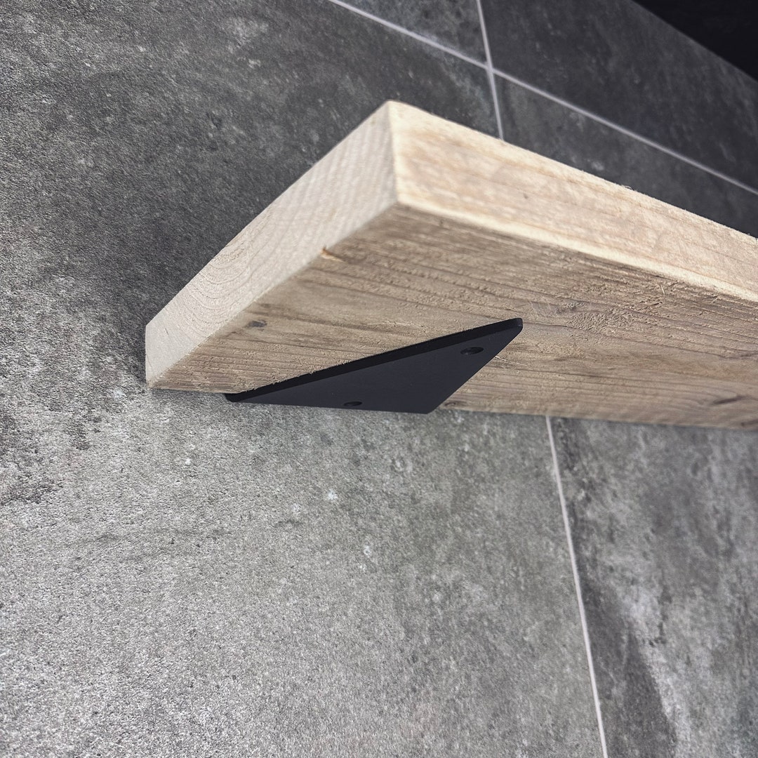 Maison DAM -1x Industrial Triangle Shelf Support for a Shelf of 15 or ...