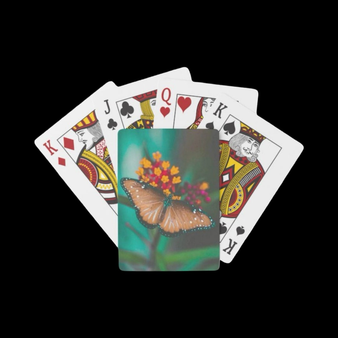 Butterfly Playing Cards - Etsy