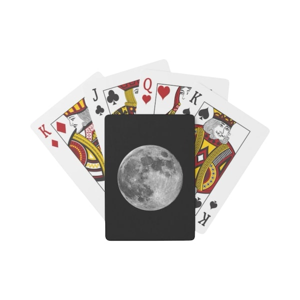 Moon Playing Cards - Etsy