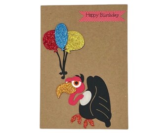 Vulture Card | Etsy