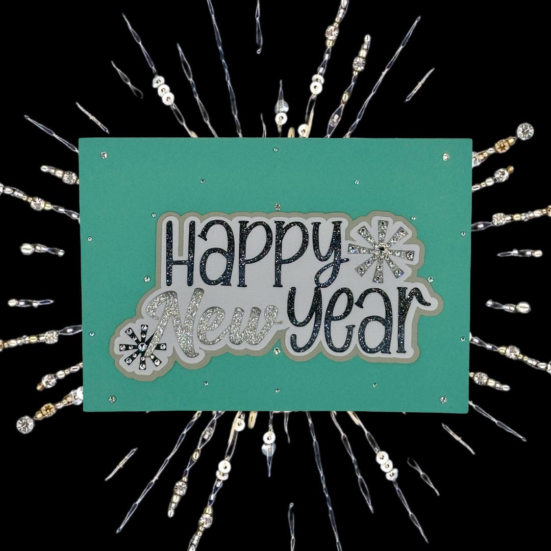 Happy New Year Card - Etsy