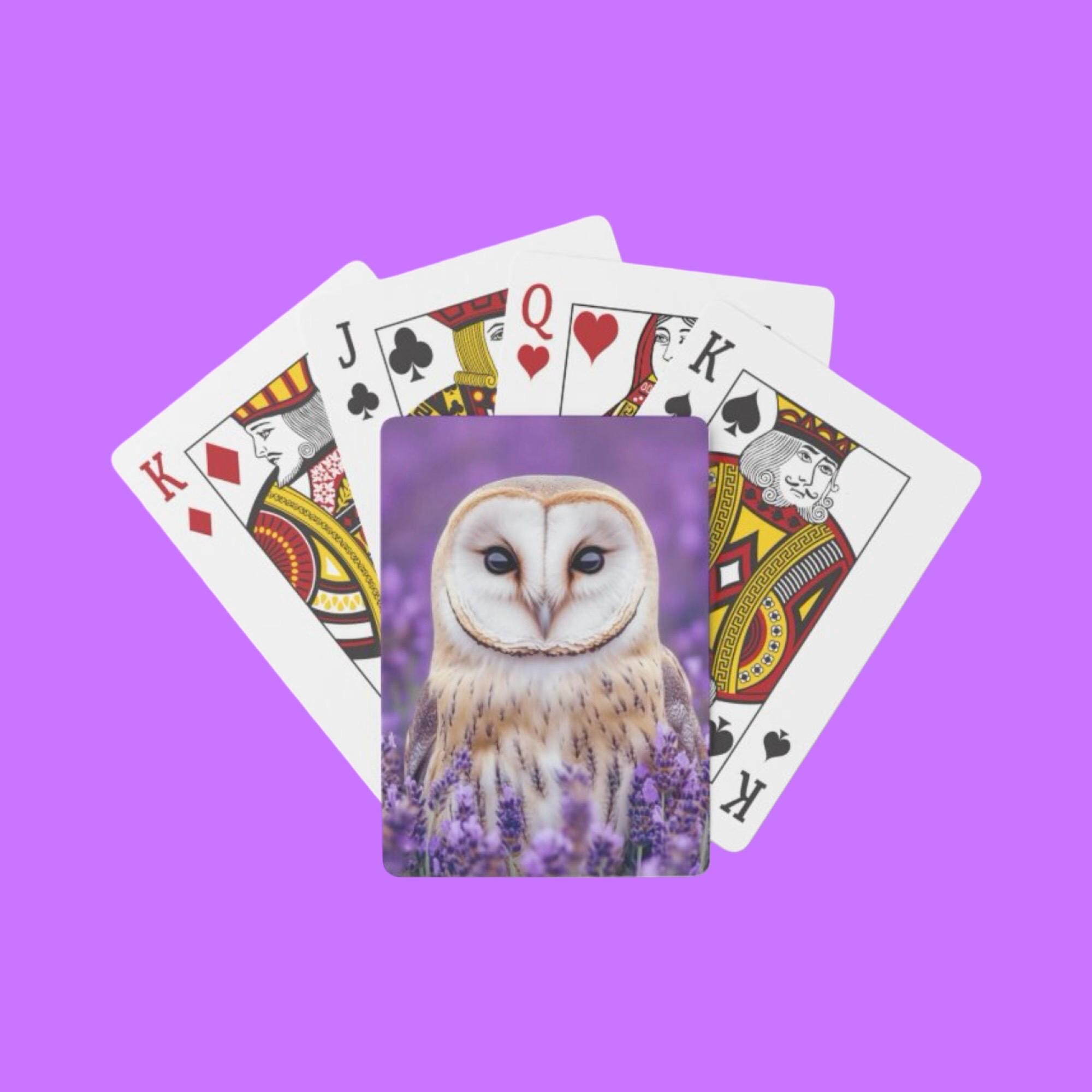 Owl Playing Cards - Etsy