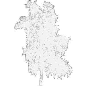 Landscape Architecture Set of 5 Vector Nordic Trees Illustrator - Etsy