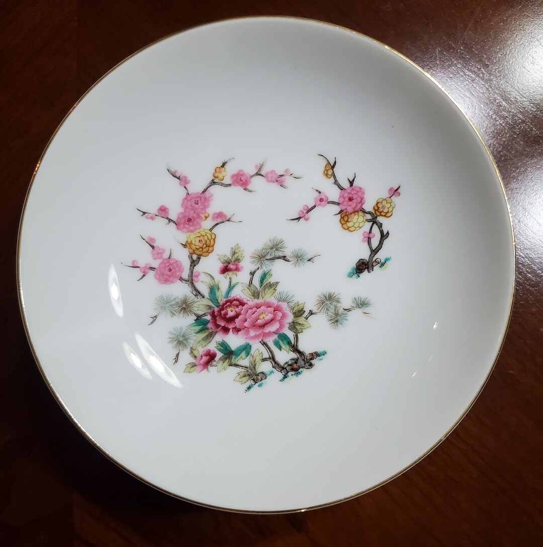 Vintage Harvan Fine China Soup Bowls, Set of 10, Ming Tree Pattern - Etsy