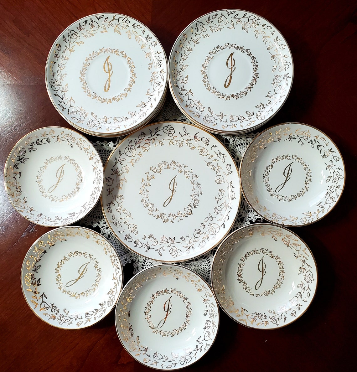 Vintage 1950s Stetson China YOURS TRULY 22KT Gold | Etsy