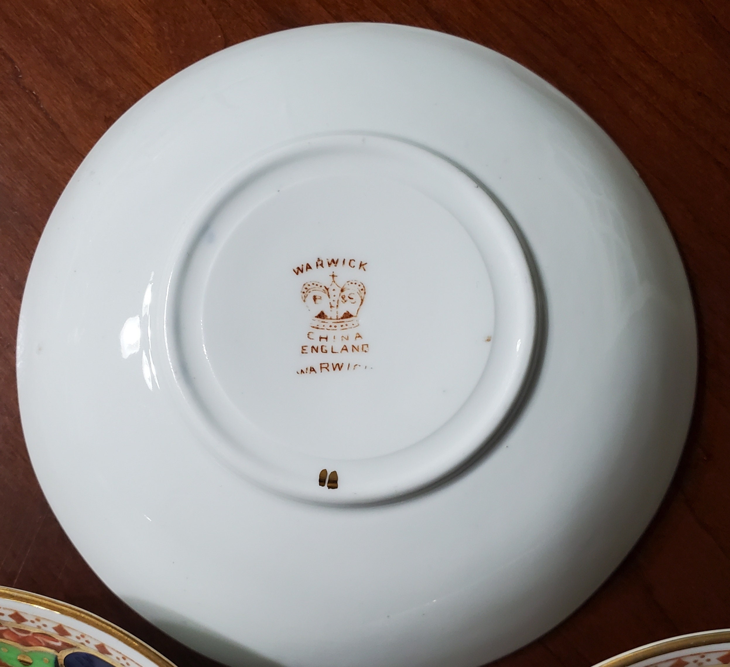 Antique Circa 1916- 1930 Beswick & Sons Warwick China Art Deco Imari ...