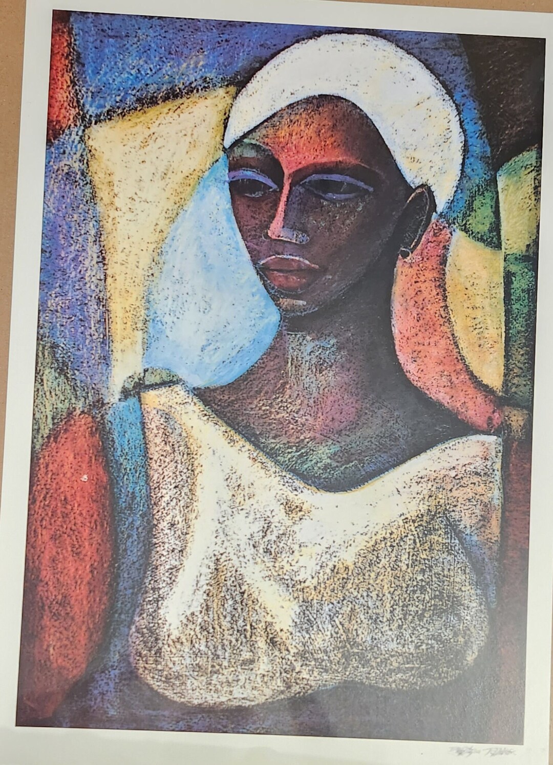 Adela Lithograph by William Tolliver - Estate Signed African American ...