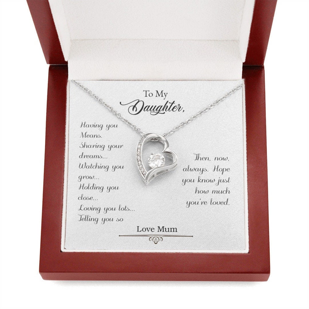 Unique Gift for Daughter, Mother Daughter Keepsake, Special Daughter ...