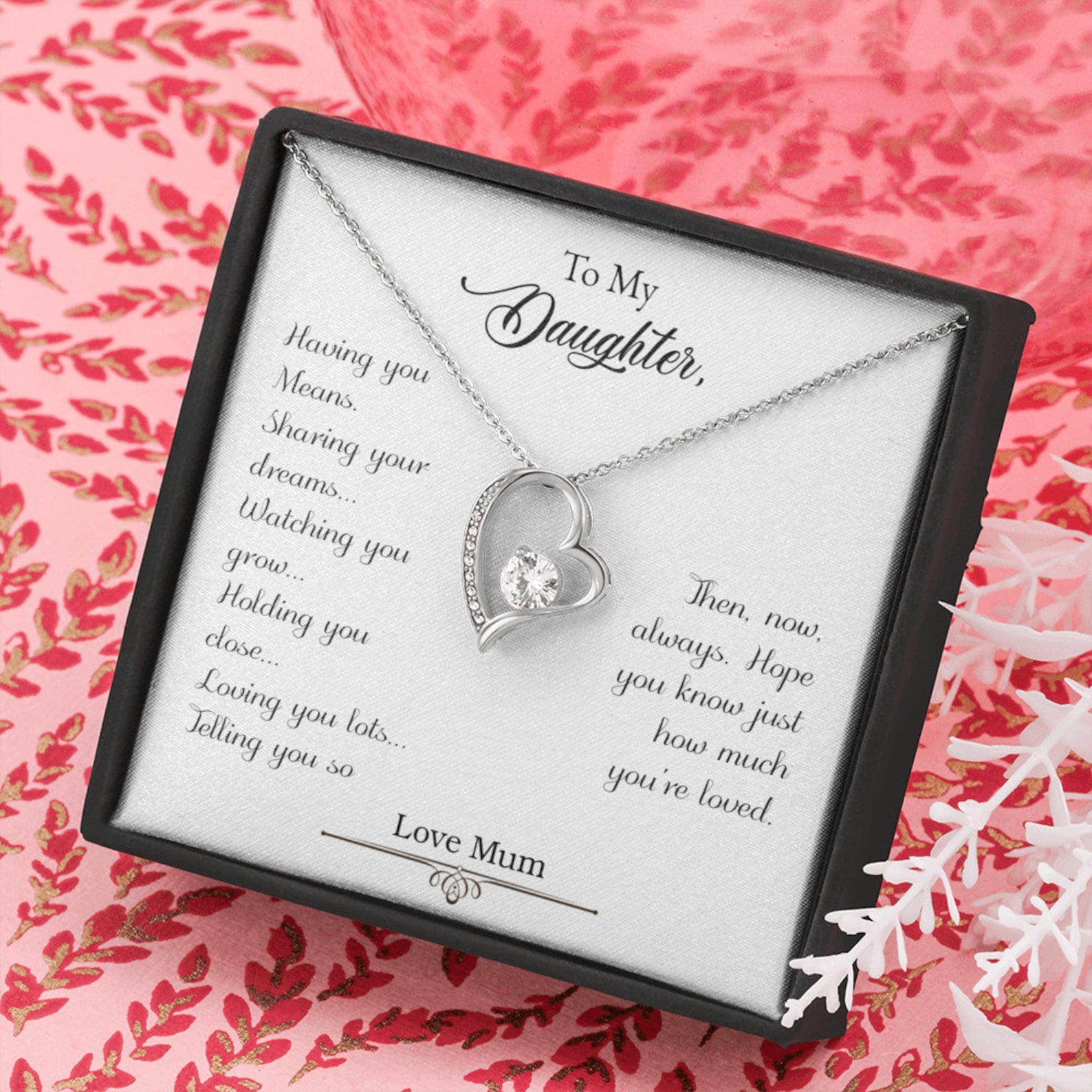 Unique Gift for Daughter, Mother Daughter Keepsake, Special Daughter ...