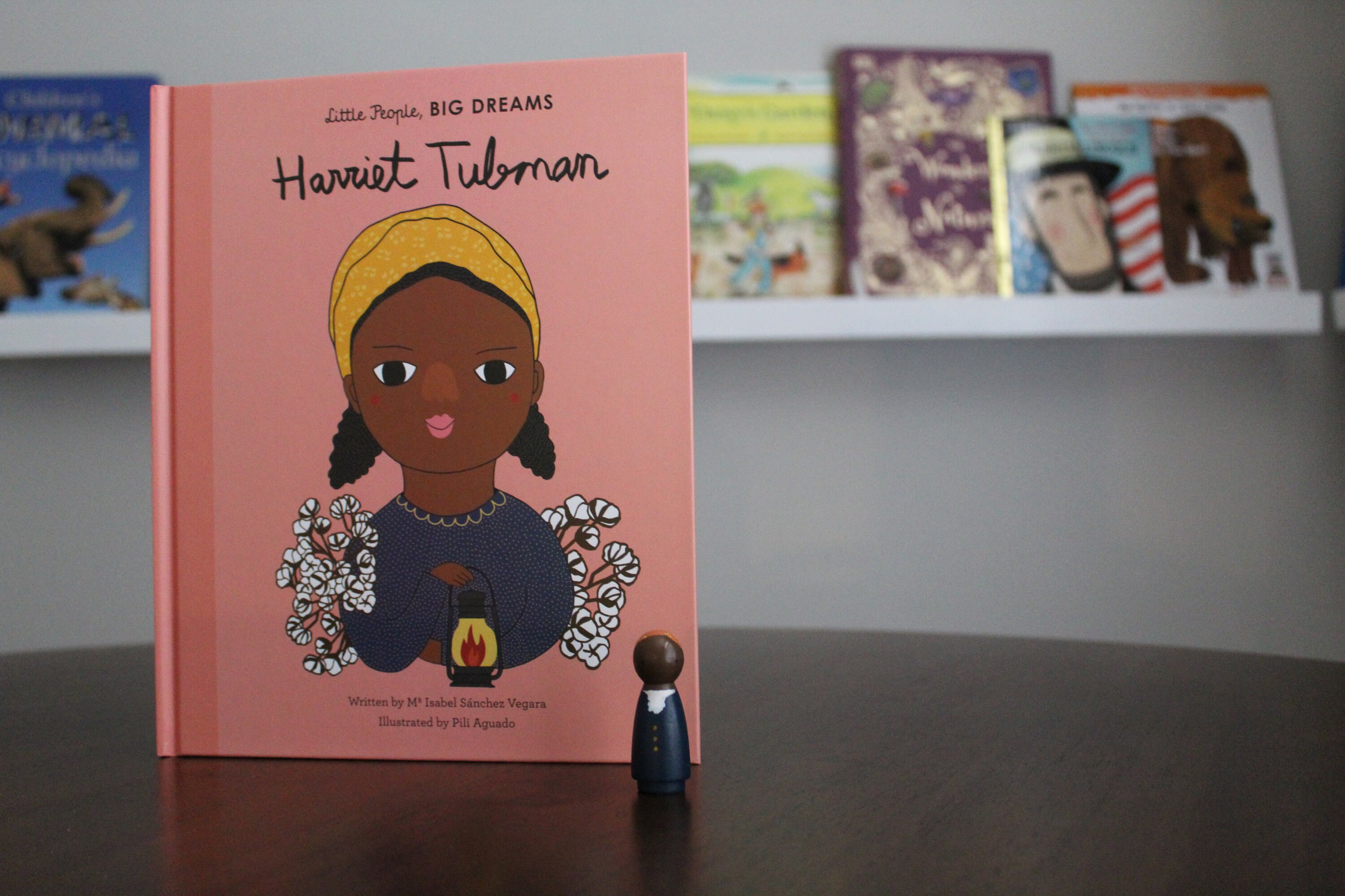 Harriet Tubman Wooden Peg Doll | Etsy