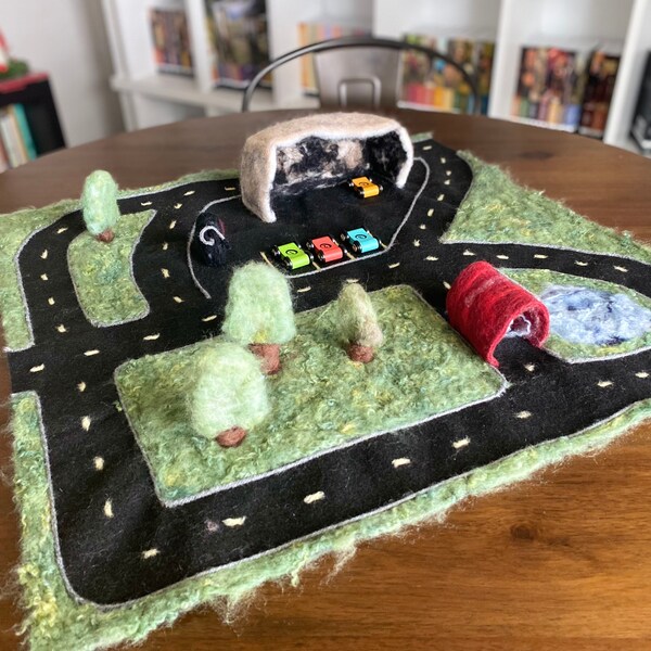 Car Play Mat - Etsy
