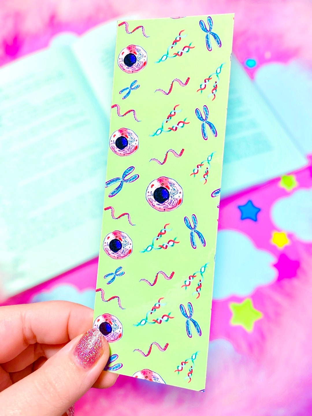 DNA Bookmark, Bookmarks, Bookish Gift, Science Gift - Etsy